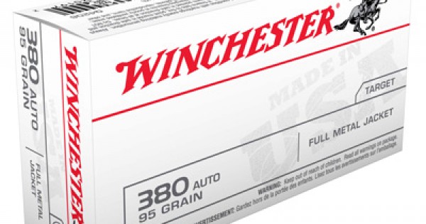 winchester ammo usa .380acp