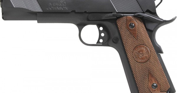 IVER JOHNSON 1911A1 EAGLE.45ACP 5" ADJ 8RD MATTE WOOD